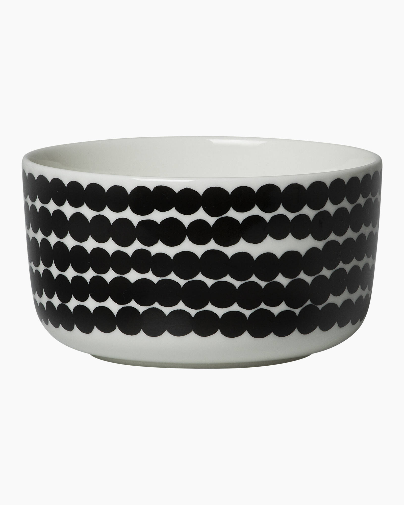 Marimekko Oiva Siirtolapuutarha Kulho 5 dl Valkoinen, musta - Iloinen ...